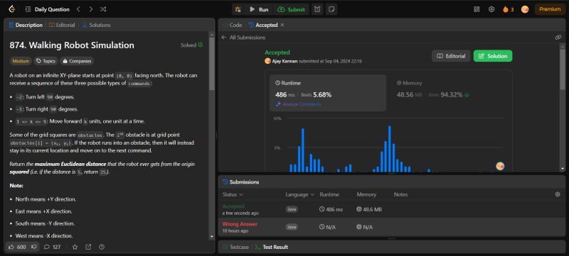 Ajay Kannan on LinkedIn: #leetcode #dailychallenge #coding # ... Ajay Kannan on LinkedIn: #leetcode #dailychallenge #coding # ...