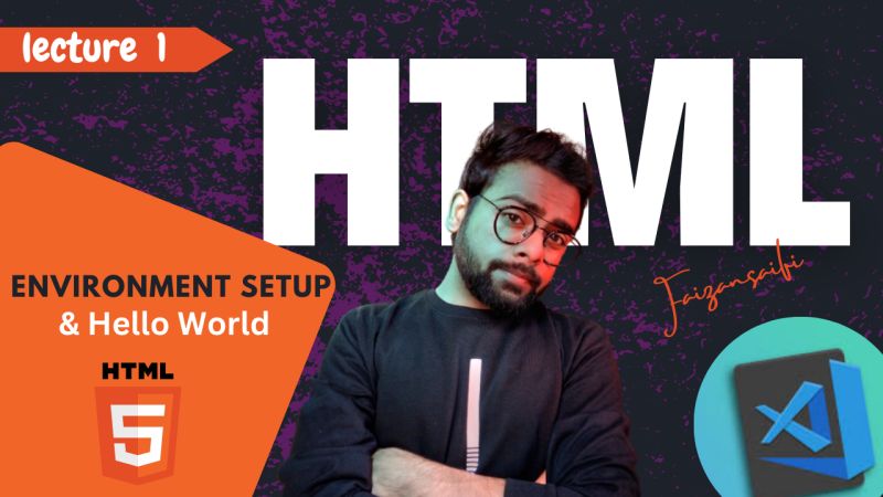 Learn HTML with HTML Lecture 1 on youtube | Faizan saifi posted on the ... Learn HTML with HTML Lecture 1 on youtube | Faizan saifi posted on the ...