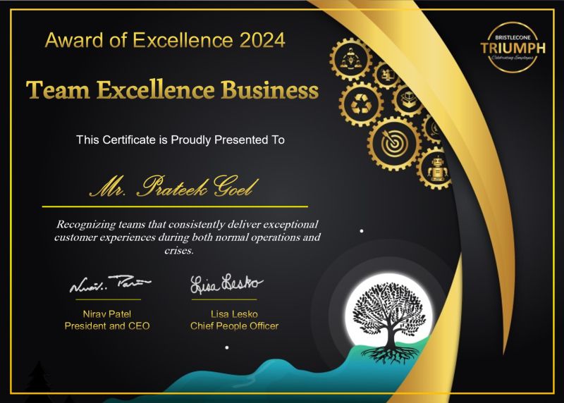 Prateek Goel on LinkedIn: #businessexcellence #leadership # ... Prateek Goel on LinkedIn: #businessexcellence #leadership # ...
