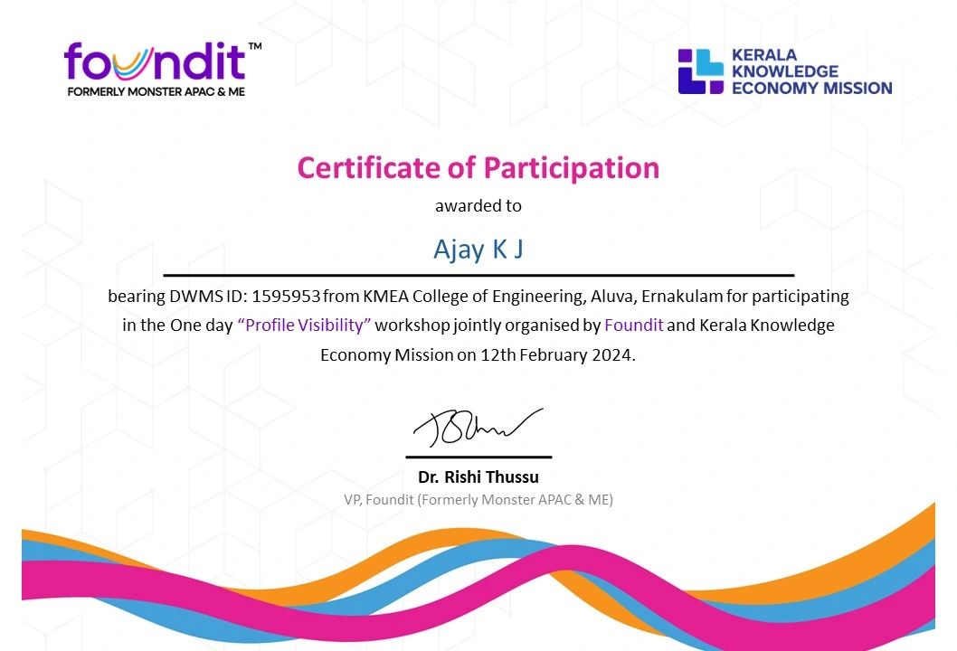 Ajay K J on LinkedIn: Proud to have participated in the Profile ... Ajay K J on LinkedIn: Proud to have participated in the Profile ...