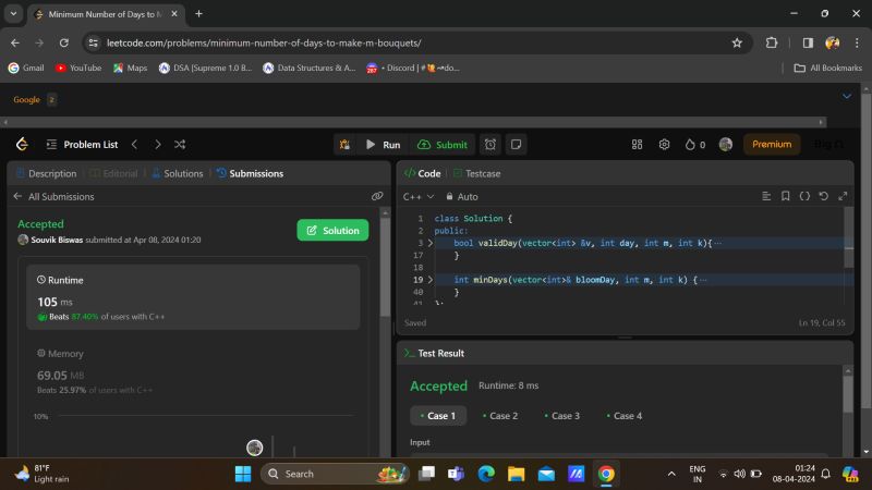 #30daysofcodewithtcp2024 #tcpnitrr2024 #gfg #binarysearch | Souvik Biswas #30daysofcodewithtcp2024 #tcpnitrr2024 #gfg #binarysearch | Souvik Biswas