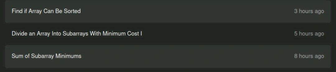 day- 20 leetcode 30 days. 3- problems solved 1-find if array can be ... day- 20 leetcode 30 days. 3- problems solved 1-find if array can be ...