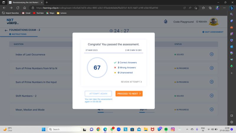 Nikhith Reddy on LinkedIn: #python #nxtwave #practice #ccbp #people # ... Nikhith Reddy on LinkedIn: #python #nxtwave #practice #ccbp #people # ...