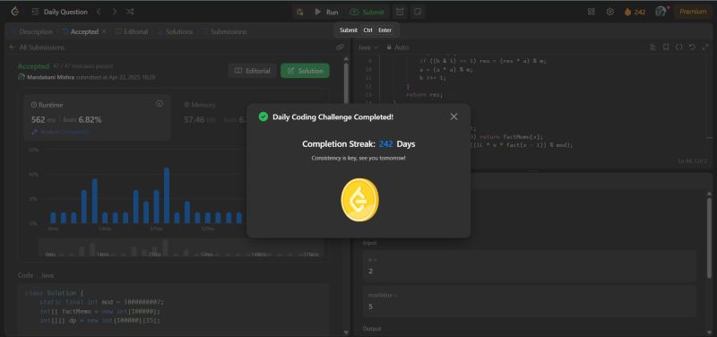 #leetcode #codingstreak #javadeveloper #problemsolving #techjourney ... #leetcode #codingstreak #javadeveloper #problemsolving #techjourney ...