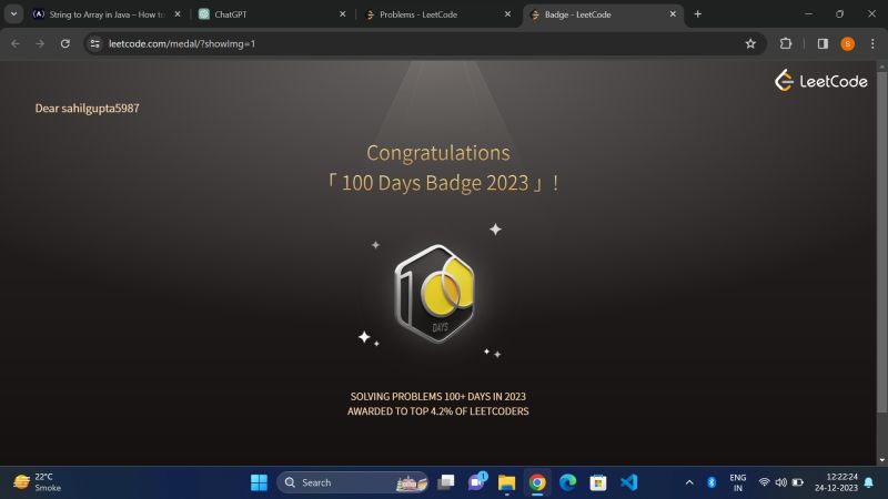 Sahil Gupta on LinkedIn: #leetcode #codingjourney #100daysofcode # ... Sahil Gupta on LinkedIn: #leetcode #codingjourney #100daysofcode # ...