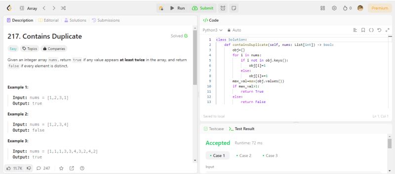 Resolved #LeetCode problem with Python | Nadeem Khan posted on the ... Resolved #LeetCode problem with Python | Nadeem Khan posted on the ...