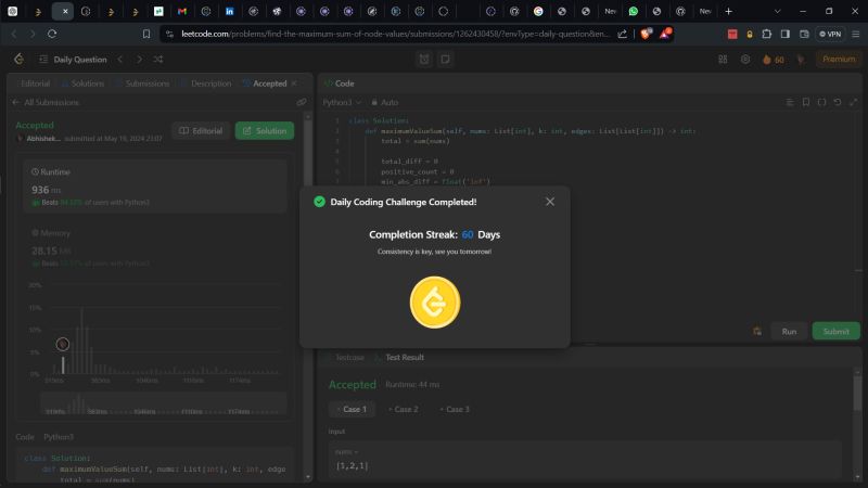 Day 51 of 60-Day DSA challenge: Node Values in Binary Tree | Abhishek ... Day 51 of 60-Day DSA challenge: Node Values in Binary Tree | Abhishek ...