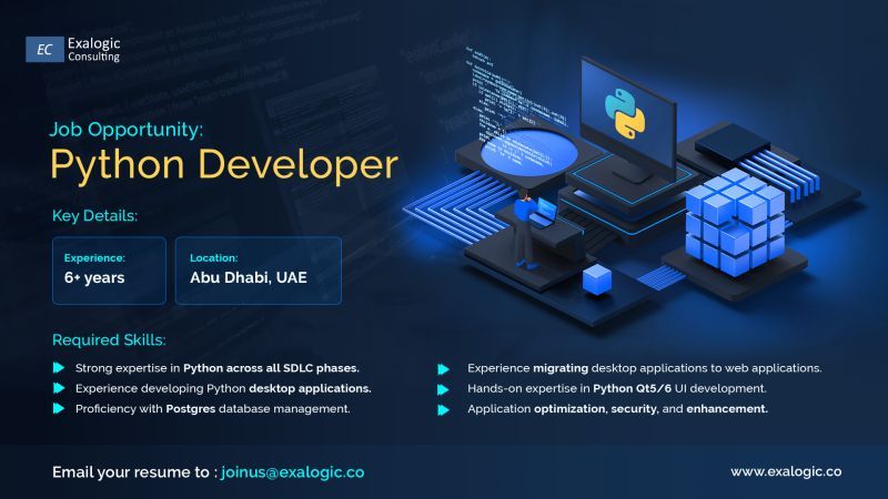 #python #developer #abudhabi #jobopening #hiring #softwaredevelopment ... #python #developer #abudhabi #jobopening #hiring #softwaredevelopment ...