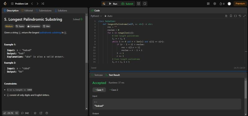 Ajith Kumar on LinkedIn: #problemsolving #python #coding #leetcode Ajith Kumar on LinkedIn: #problemsolving #python #coding #leetcode