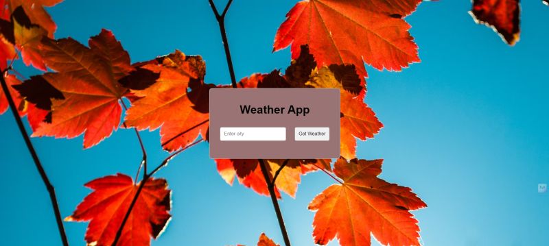 NITHIYA S on LinkedIn: #javascript #weatherapp #api #webdevelopment # ... NITHIYA S on LinkedIn: #javascript #weatherapp #api #webdevelopment # ...