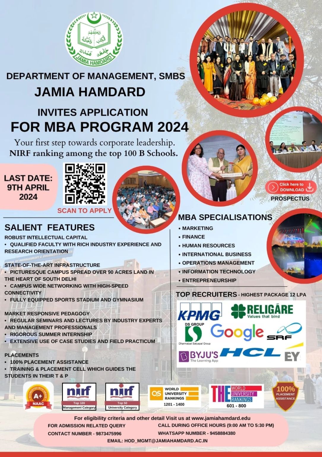 Department of Management, Jamia Hamdard on LinkedIn: MBA Admission Open ... Department of Management, Jamia Hamdard on LinkedIn: MBA Admission Open ...