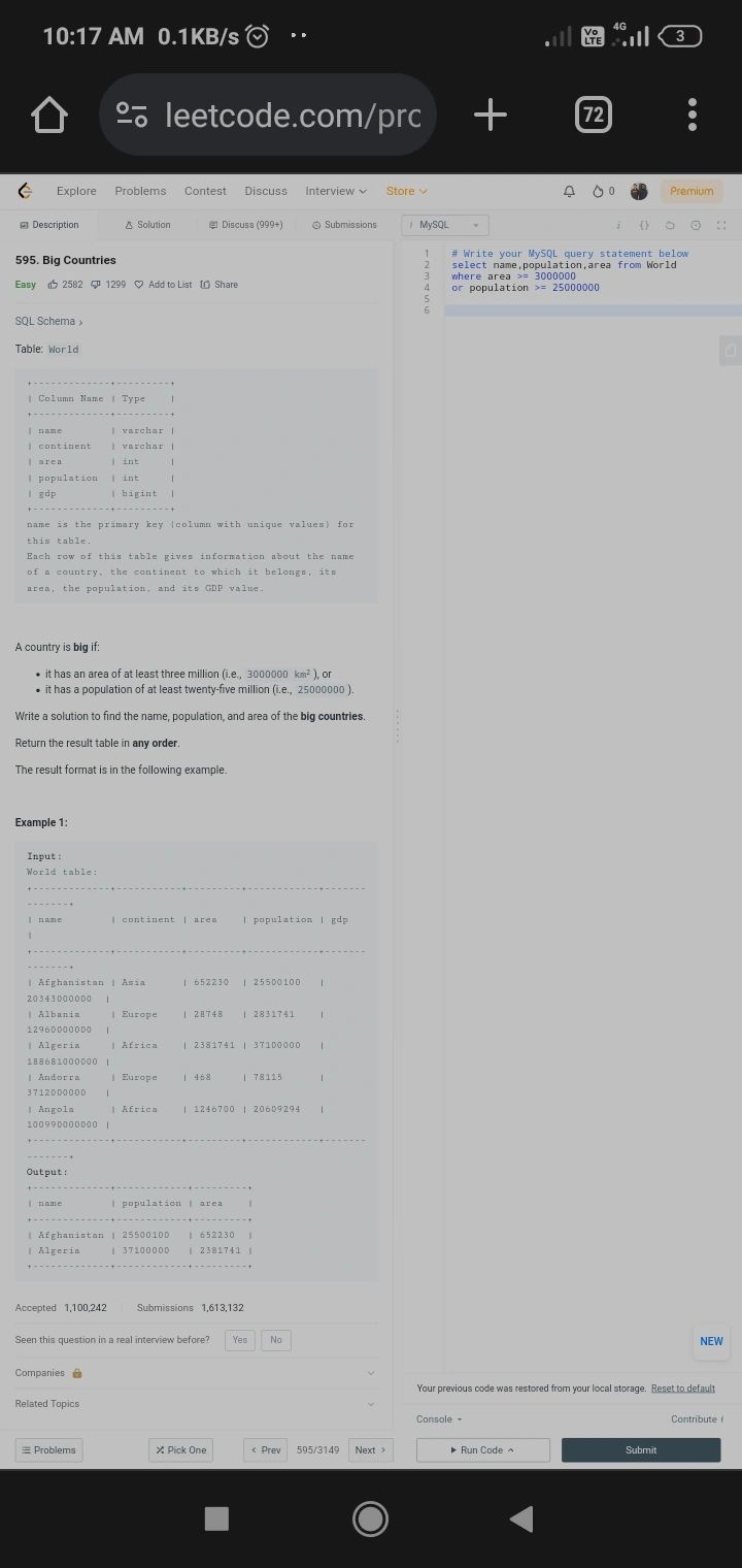 Amardeep Kumar on LinkedIn: #sql3 #sql50 #leetcode Amardeep Kumar on LinkedIn: #sql3 #sql50 #leetcode