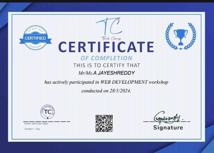 A JAYESH REDDY on LinkedIn: #webdevelopment A JAYESH REDDY on LinkedIn: #webdevelopment