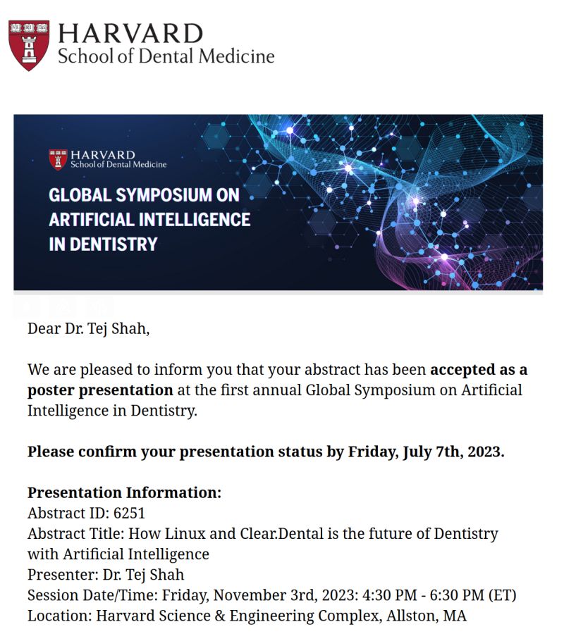 Tej Shah on LinkedIn: #artificialintelligence #dentistry Tej Shah on LinkedIn: #artificialintelligence #dentistry