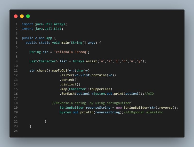 Chilakala farooq on LinkedIn: #linkedin #java #string #reversestring # ... Chilakala farooq on LinkedIn: #linkedin #java #string #reversestring # ...