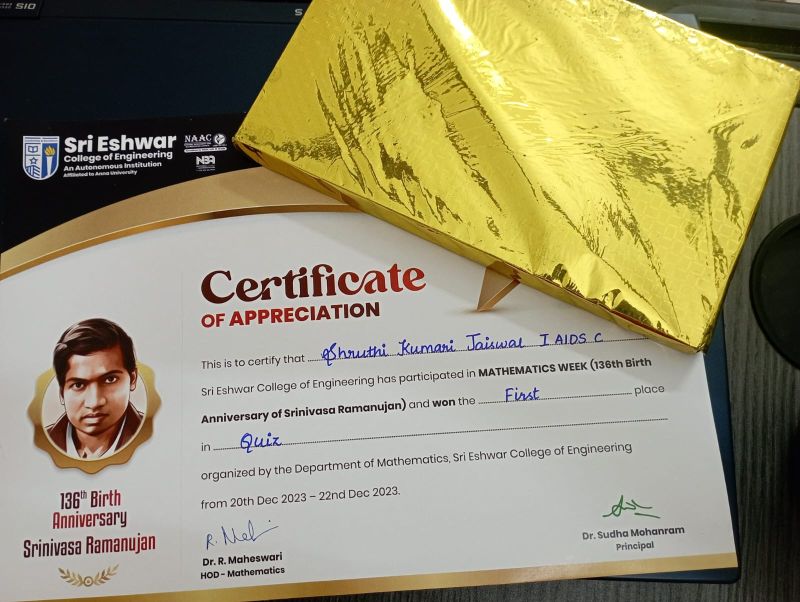 shruti jaiswal on LinkedIn: #mathematics #certification #achievement # ... shruti jaiswal on LinkedIn: #mathematics #certification #achievement # ...
