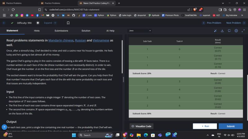 #java #codechef #codingpractice #problemsolving #learning | Satheeshkumar T #java #codechef #codingpractice #problemsolving #learning | Satheeshkumar T