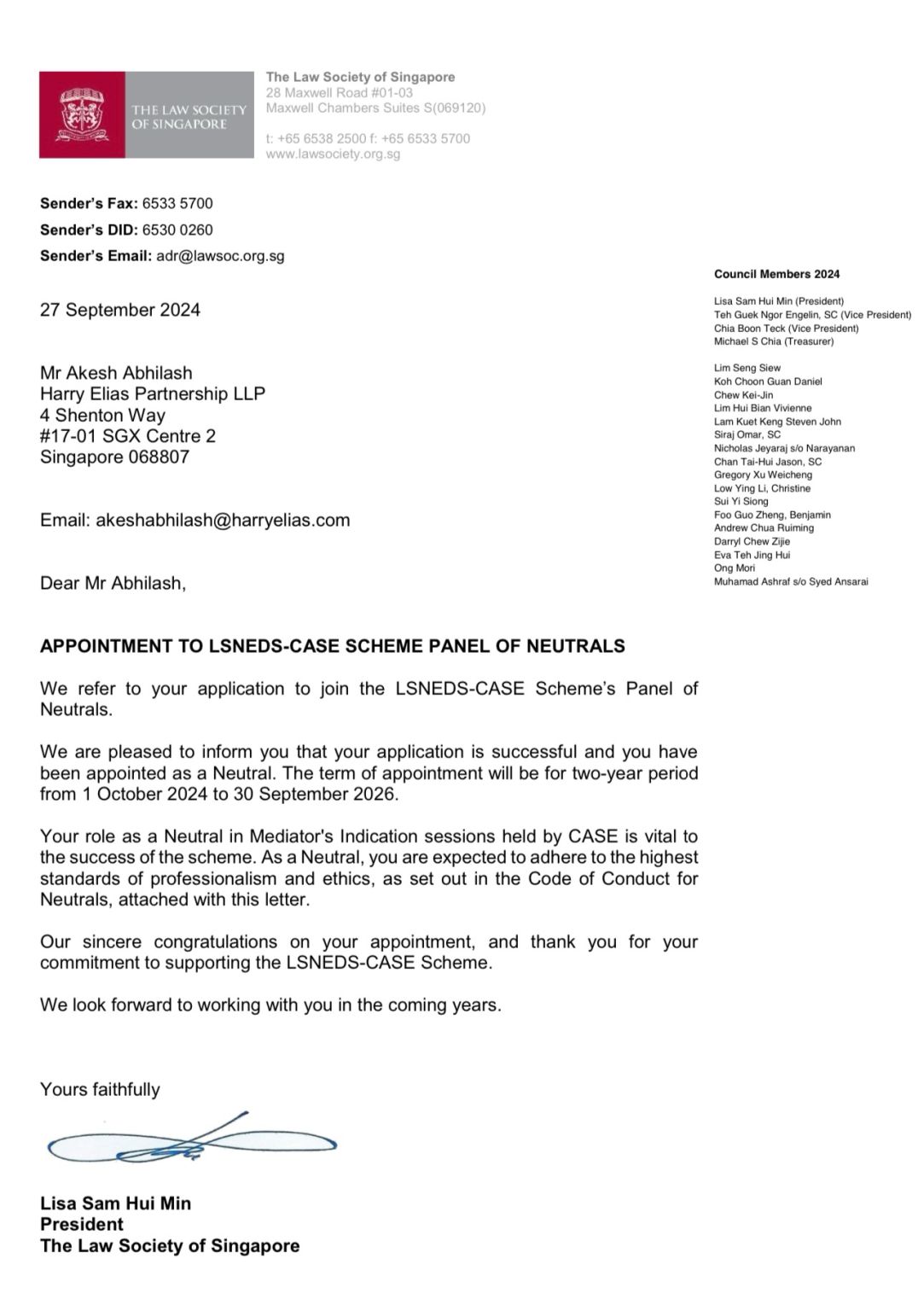 Akesh Abhilash on LinkedIn: I have been appointed to the LSNEDS-CASE ... Akesh Abhilash on LinkedIn: I have been appointed to the LSNEDS-CASE ...