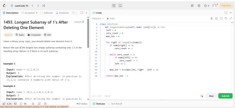 #leetcode75 #leetcode #python #codingchallenge #100daysofcode #dsa ... #leetcode75 #leetcode #python #codingchallenge #100daysofcode #dsa ...
