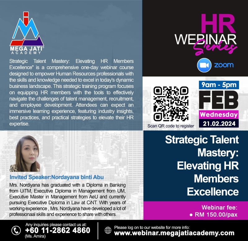 #hrwebinar #megajatiacademy | Mega Jati ACADEMY Sdn. Bhd. #hrwebinar #megajatiacademy | Mega Jati ACADEMY Sdn. Bhd.