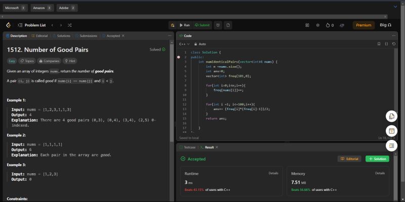 Anurag _ on LinkedIn: #100daysofcode #codingjourney #algorithm # ... Anurag _ on LinkedIn: #100daysofcode #codingjourney #algorithm # ...