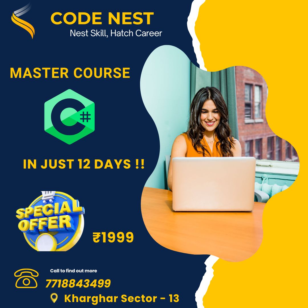 Learn C# with Code Nest Academy | CODE NEST posted on the topic | LinkedIn Learn C# with Code Nest Academy | CODE NEST posted on the topic | LinkedIn
