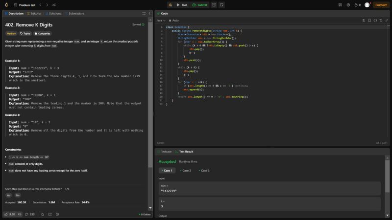 #100daysofcode #leetcode #java #problemsolving #placementpreparation ... #100daysofcode #leetcode #java #problemsolving #placementpreparation ...