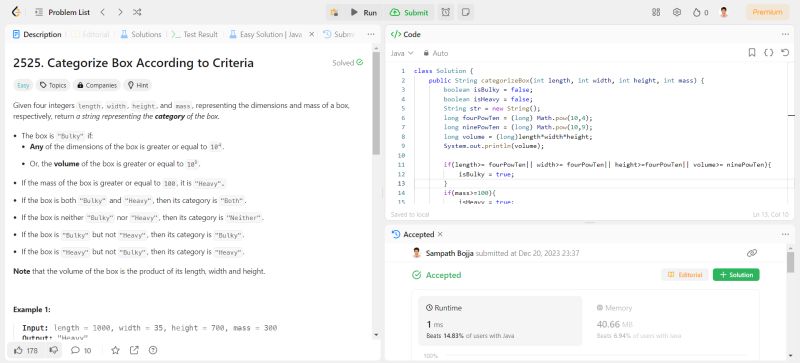 SAMPATH B. on LinkedIn: #leetcode #leetcodechallenge #leetcodestreak # ... SAMPATH B. on LinkedIn: #leetcode #leetcodechallenge #leetcodestreak # ...