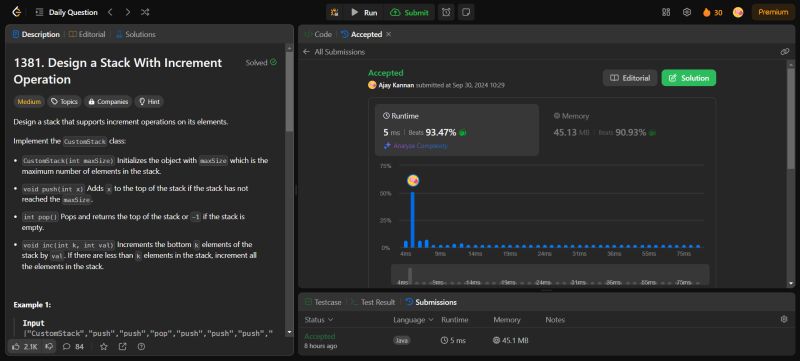 Ajay Kannan on LinkedIn: #leetcode #stack #coding #problemsolving # ... Ajay Kannan on LinkedIn: #leetcode #stack #coding #problemsolving # ...