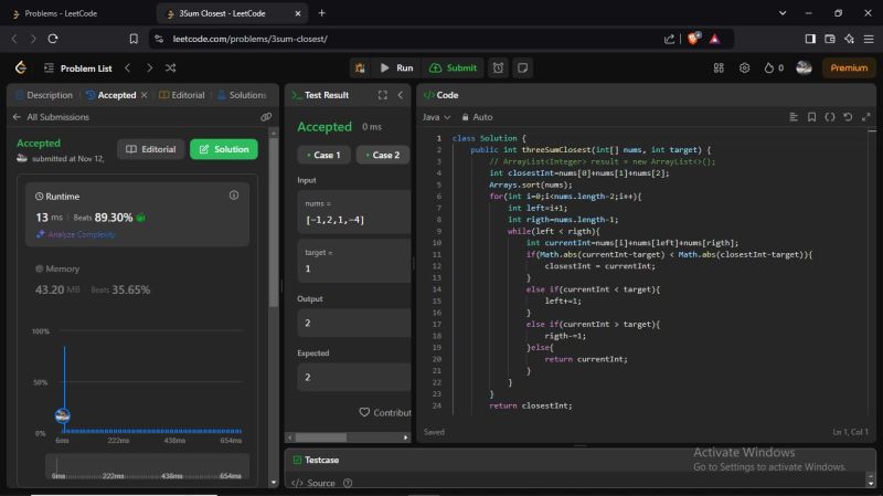Abhishek Hiremath on LinkedIn: #50days50leetcode #day13 # ... Abhishek Hiremath on LinkedIn: #50days50leetcode #day13 # ...