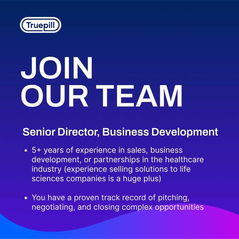 Truepill on LinkedIn: #truepill #hiring #digitalhealthcare #virtualpharmacy Truepill on LinkedIn: #truepill #hiring #digitalhealthcare #virtualpharmacy