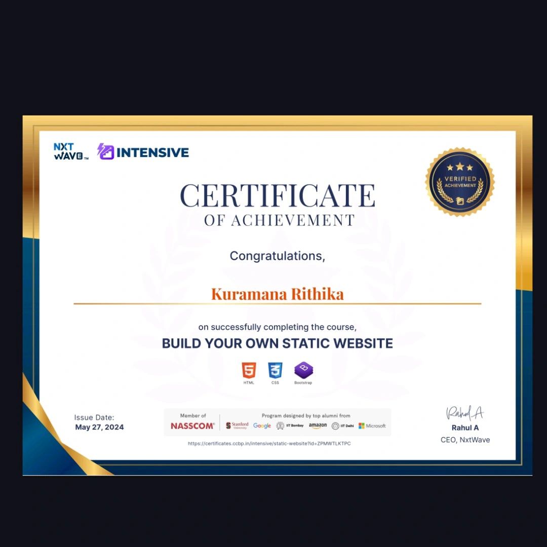 Kuramana Rithika on LinkedIn: key topics covered: Basics of HTML5 and ... Kuramana Rithika on LinkedIn: key topics covered: Basics of HTML5 and ...