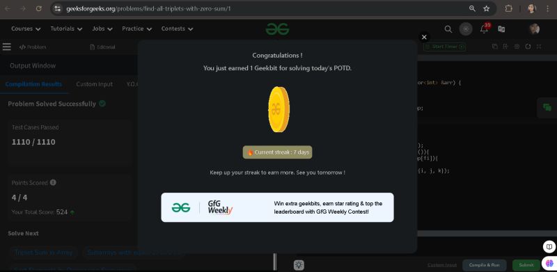PALAK MITTAL on LinkedIn: #geeksforgeeks #codingjourney #problemsolving ... PALAK MITTAL on LinkedIn: #geeksforgeeks #codingjourney #problemsolving ...