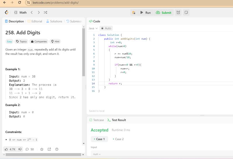 Soujanya Bhimireddy on LinkedIn: #day44 #codingjourney #leetcode # ... Soujanya Bhimireddy on LinkedIn: #day44 #codingjourney #leetcode # ...