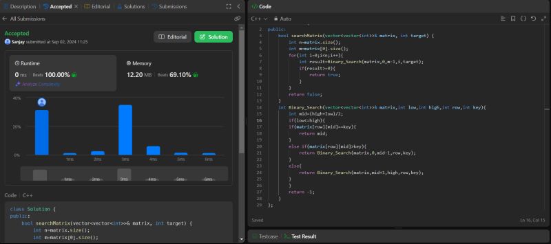 Sanjay J on LinkedIn: #100daysofcode #leetcode #binarysearch # ... Sanjay J on LinkedIn: #100daysofcode #leetcode #binarysearch # ...