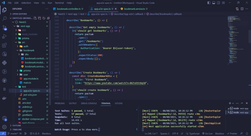 Charles Athande on LinkedIn: #typescript #nestjs #tdd Charles Athande on LinkedIn: #typescript #nestjs #tdd