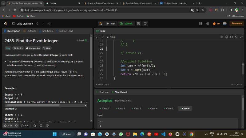 Ajeet Kumar on LinkedIn: #100dayinternshipchallenge #dsa #development # ... Ajeet Kumar on LinkedIn: #100dayinternshipchallenge #dsa #development # ...