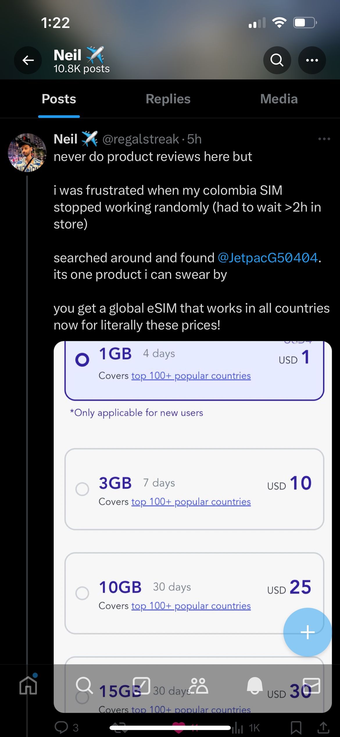 Aditya Goyal on LinkedIn: #customer #review #feedback #jetpac #esim # ... Aditya Goyal on LinkedIn: #customer #review #feedback #jetpac #esim # ...