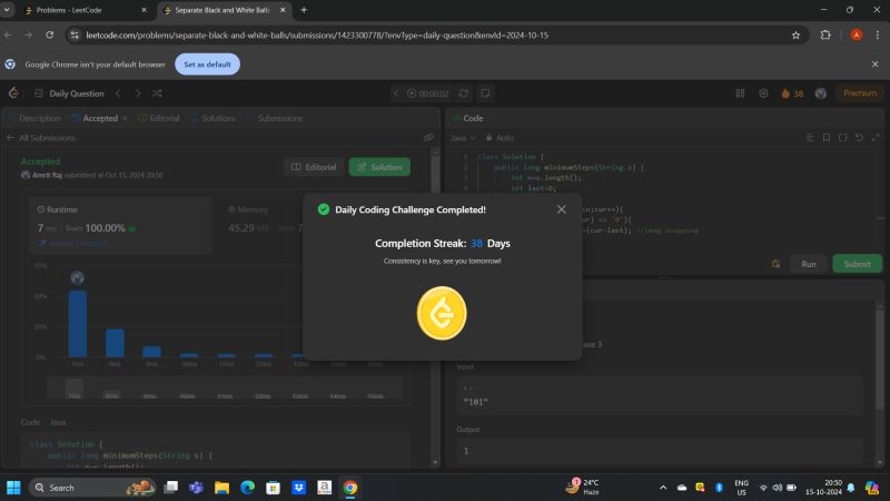Amrit Raj on LinkedIn: #leetcodechallenge #algorithms #coding ... Amrit Raj on LinkedIn: #leetcodechallenge #algorithms #coding ...