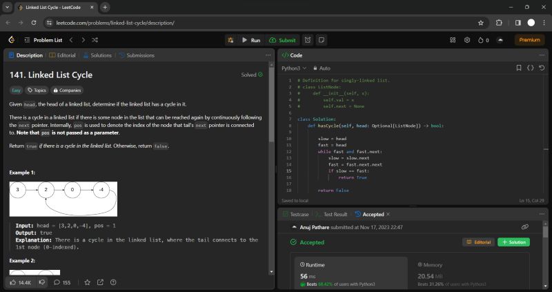 Anuj Pathare on LinkedIn: #problemsolving #leetcode #continuouslearning ... Anuj Pathare on LinkedIn: #problemsolving #leetcode #continuouslearning ...