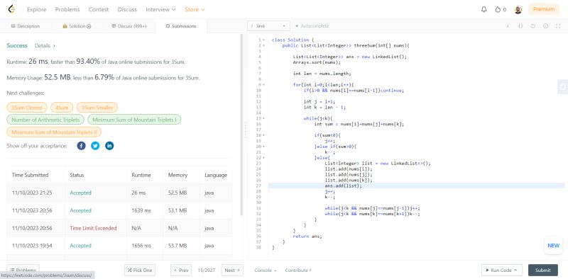 LeetCode problem: 3 Summaries | Davinder Kumar posted on the topic ... LeetCode problem: 3 Summaries | Davinder Kumar posted on the topic ...