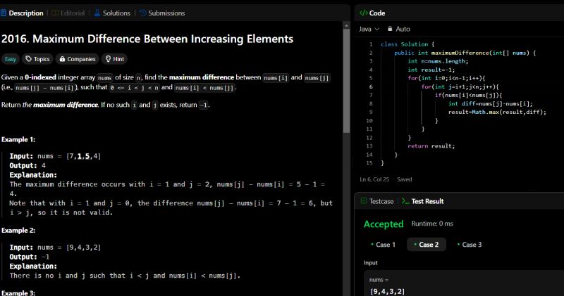 Gayathri Thummuru on LinkedIn: #dsa #leetcode #problemsolving #java # ... Gayathri Thummuru on LinkedIn: #dsa #leetcode #problemsolving #java # ...