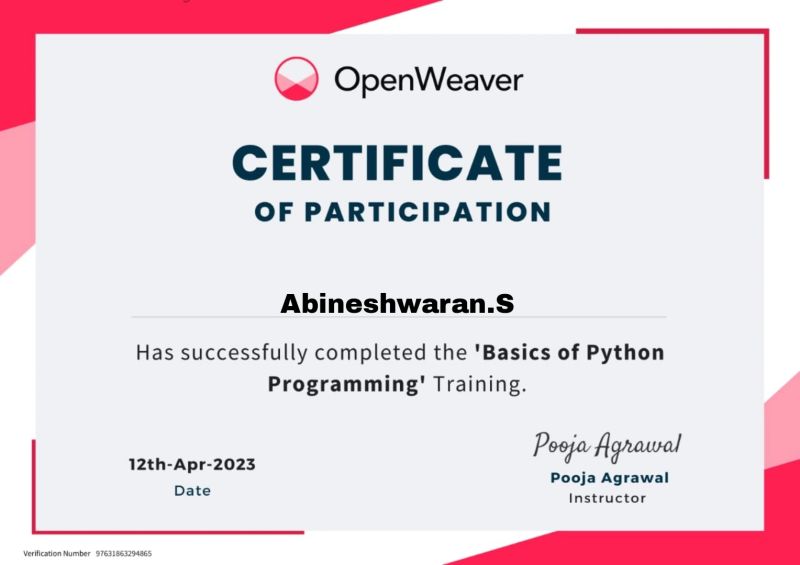 Abinesh waran on LinkedIn: Basics of python programmer Abinesh waran on LinkedIn: Basics of python programmer