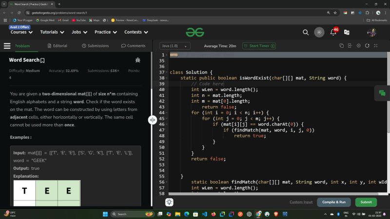 Soumyajit Banerjee on LinkedIn: #gfg160 #dsa #geeksforgeeks # ... Soumyajit Banerjee on LinkedIn: #gfg160 #dsa #geeksforgeeks # ...