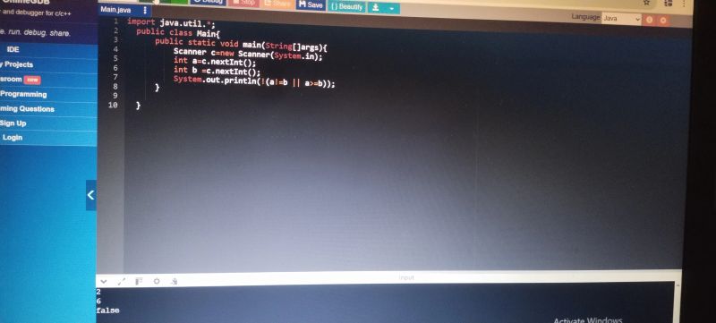 The logical NOT operator in Java, denoted by !, is a unary operator ... The logical NOT operator in Java, denoted by !, is a unary operator ...