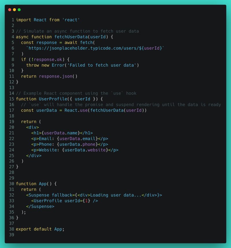 Vishal Grover on LinkedIn: #react19 #reactjs #webdevelopment #asyncdata ... Vishal Grover on LinkedIn: #react19 #reactjs #webdevelopment #asyncdata ...