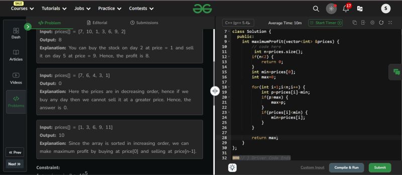 sherlie angel on LinkedIn: #gfg160challenge #codingchallenge #dsa # ... sherlie angel on LinkedIn: #gfg160challenge #codingchallenge #dsa # ...