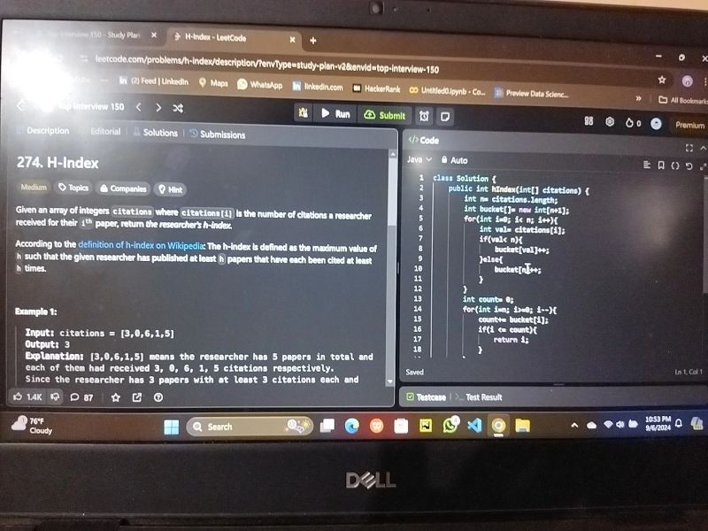 Raj Gupta on LinkedIn: #75daysofcode #day10 #leetcode Raj Gupta on LinkedIn: #75daysofcode #day10 #leetcode