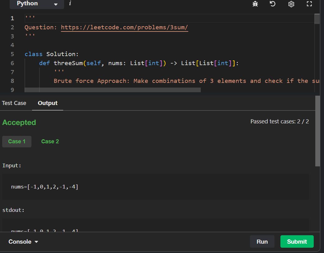 Meisri S on LinkedIn: 🚀 Problem Solved: 3 Sums on LeetCode! 🎉 As part ... Meisri S on LinkedIn: 🚀 Problem Solved: 3 Sums on LeetCode! 🎉 As part ...