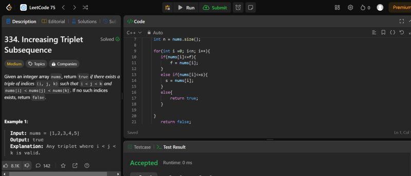 Md Shahanshah Alam on LinkedIn: #leetcode #75challenges #leetcodeproblem Md Shahanshah Alam on LinkedIn: #leetcode #75challenges #leetcodeproblem